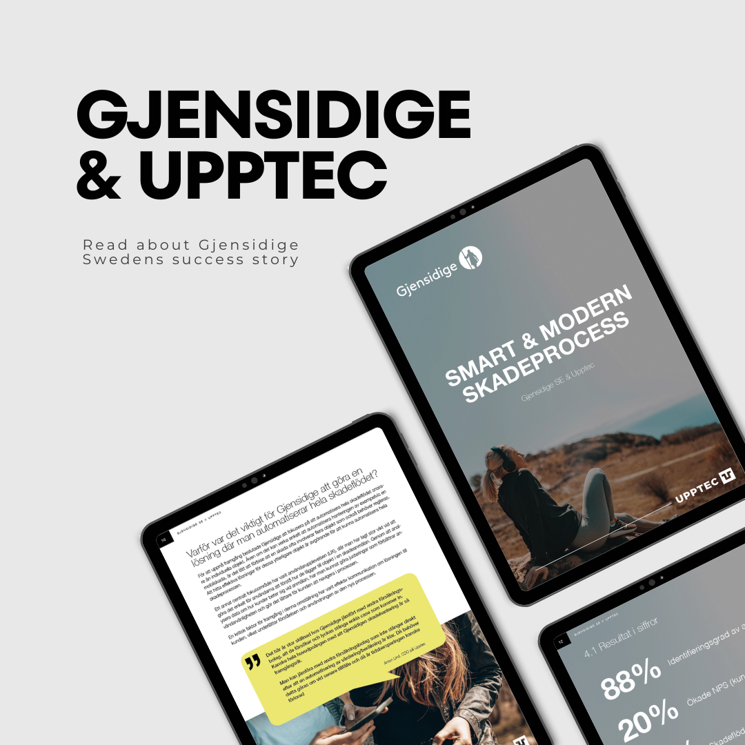 Gjensidige Sverige - Smart and Modern Insurance - Upptec