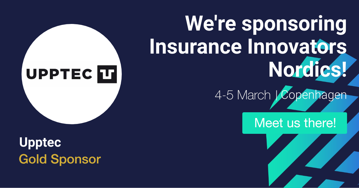 Upptec will once again be on site at Insurance Innovators Nordics 2025